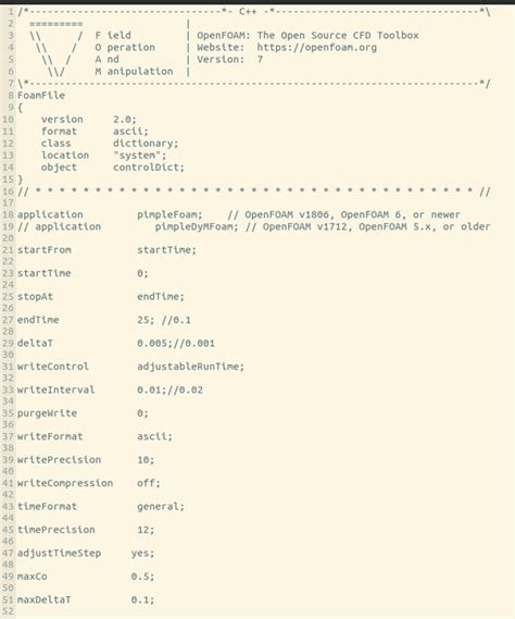 Floating Point Exception For Pimplefoam For Fsi Problem Ropenfoam