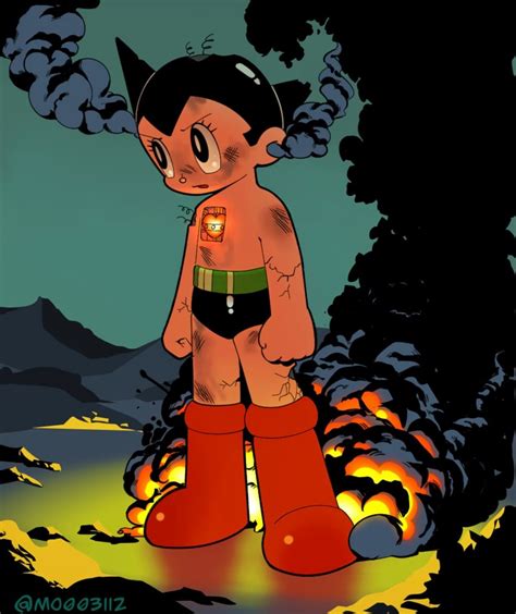 Atom Tetsuwan Atom Drawn By Mo Danbooru