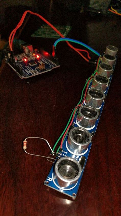 Multiple Hc Sr04 With As Few Pins As Possible Sensors Arduino Forum