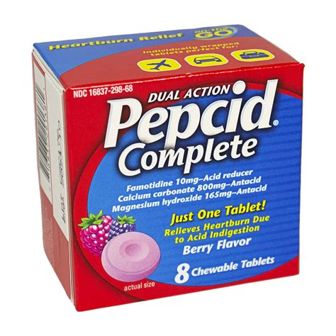 Pepcid Complete 8 Chewable Tablets — M Care Pharmacy