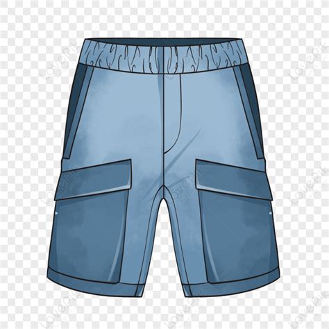 패치 포켓 반바지 일러스트 클립 아트카우보이운동 Png 일러스트 무료 다운로드 Lovepik