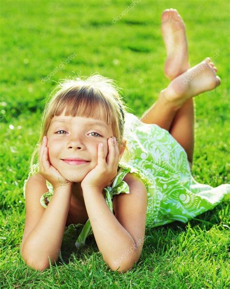 Girl In Grass