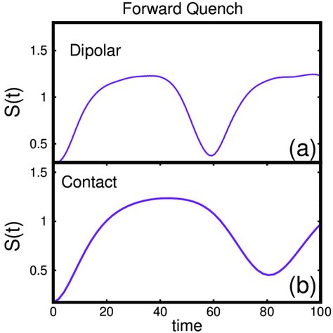 Time Evolution Of Shannon Information Entropy St For Forward