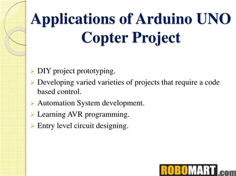 PPT Arduino Uno Quadcopter Project By Robmart India PowerPoint Presentation ID