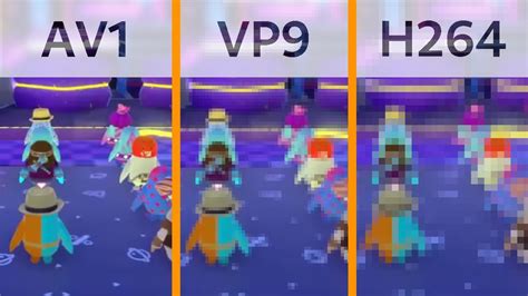 youtube video codecs comparison av1 vs h264 vs vp9 youtube