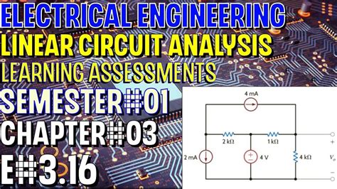 Linear Circuit Analysis Chapter03 E316 Basic Engineering
