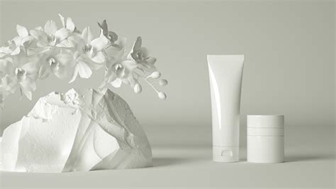 여성 스킨 케어 제품 블랭크 패키지 구성 점토 배경에 튜브 및 컨테이너 핸드 크림 광고 디자인에 대한 여성 화장품 모형 깨끗한에 대한 스톡 사진 및 기타 이미지 Istock