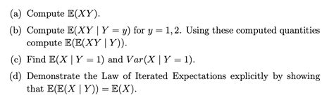 Solved Suppose That X And Y Are Two Discrete Random Chegg