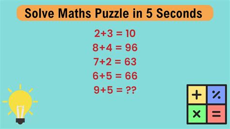 People With High Brain Power Can Solve This Maths Puzzle In 5 Seconds