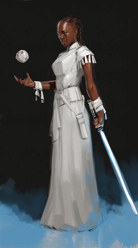 Star Wars Female Jedi Fan Art