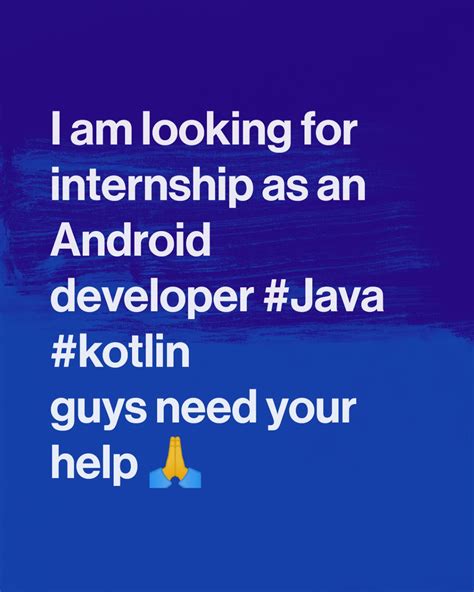 adeel ahmad on linkedin internship androiddevelopment java kotlin
