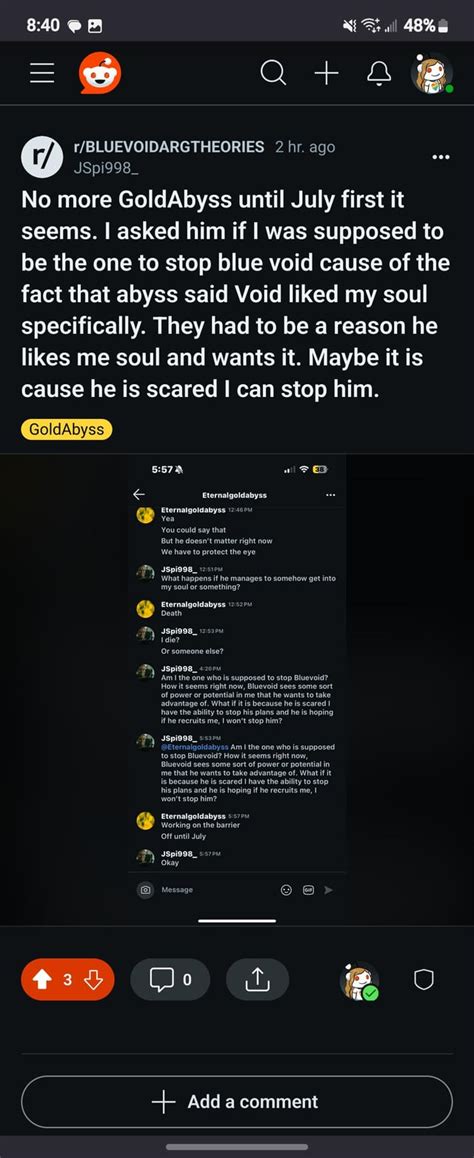 More Blue Void Arg Info Rhazbin