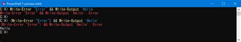 powershell 7 からpipeline chain operators andand と が使える様になります developersio
