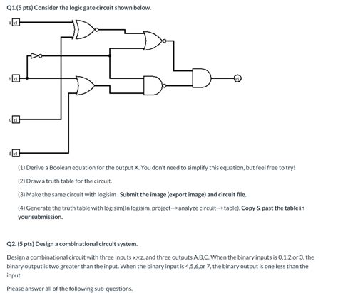 How To Make A Logic Gate Circuit Wiring Diagram