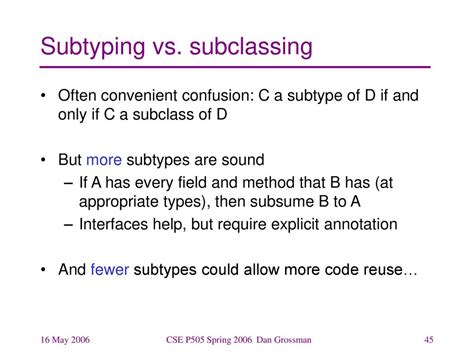 Csep505 Programming Languages Lecture 8 Types Wrap Up Object