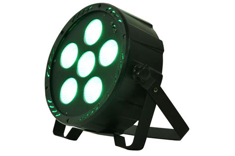 Qtx Par 180 High Power Rgb Cob Par Can 6 X 30w Cob Led Lighting With Dmx Music Gear Direct