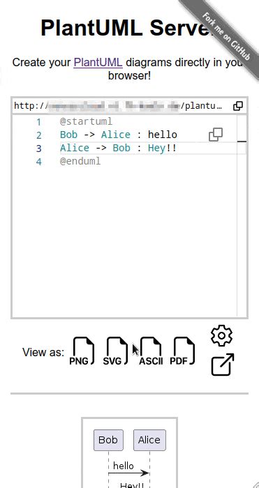 Plantuml Serverdocswebuimobilemd At Master · Plantumlplantuml Server · Github