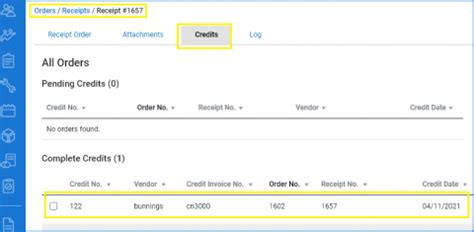 Credit Notes To Simpro EzzyBills