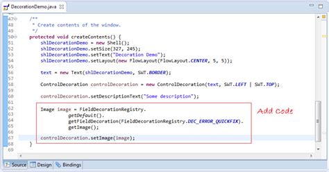 Le Tutoriel De Eclipse Jface