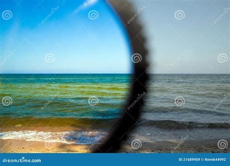 Polarization Filter Stock Image Image Of Coast Outdoors 21689909 Polarization Filter Stock Image Image Of Coast Outdoors 21689909