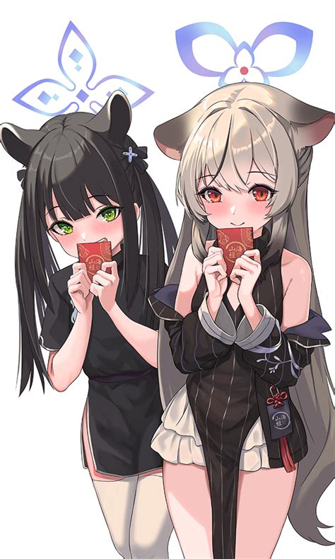 Kokona Shun And Shun Blue Archive Drawn By Jamgom Danbooru