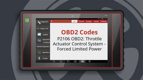 Obd2 Code P2106 Causes Symptoms And Repairs