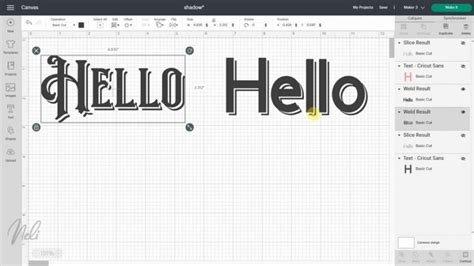How To Add Shadow To Text In Cricut Design Space NeliDesign