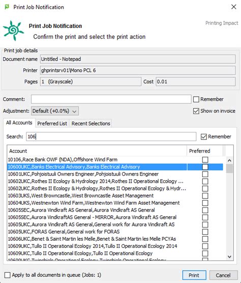 Papercut Advanced Client