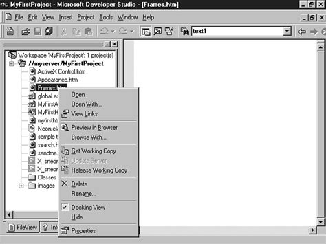 Microsoft Visual Interdev Tutorial