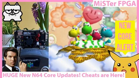 Mister Fpga N64 Core Updated Big News Cheats Are Here Full Setup Guide Plus Game Improvements