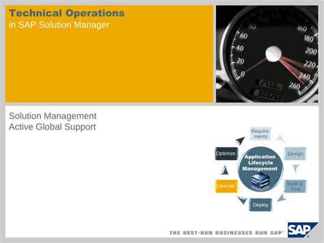 PDF Technical Operations In SAP Solution Manager Overview DOKUMEN TIPS