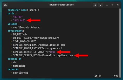 how to install seafile file sync server with docker