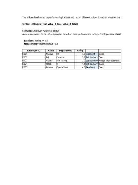 Session 3 If And Countif Sumif Pdf