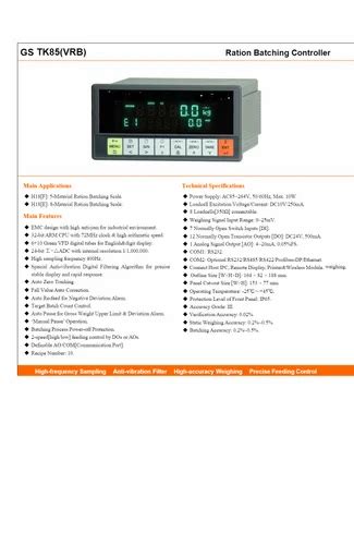 Digital 50hz Batch Control System 220v At ₹ 45000piece In Pune Id