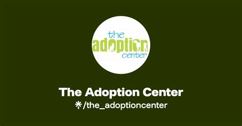 The Adoption Center Instagram Facebook Linktree