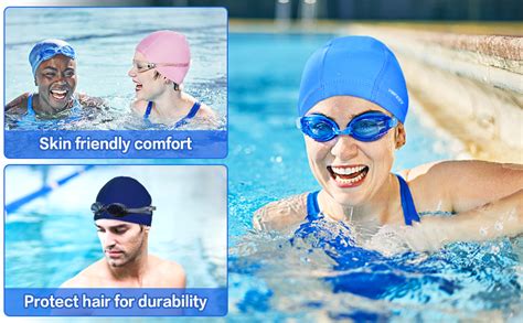 Ymifeey Cuffie Da Nuoto Cuffia Piscina Per Uomo Donna Cuffie Piscina