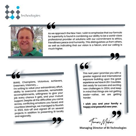 Bi Technologies On Linkedin Bitechnologies Newyear Newyear2024 Wordsofwisdom Leadership
