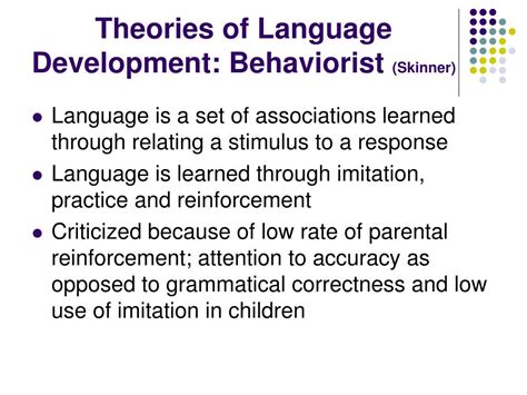 Ppt Theories Of Language Development Powerpoint Presentation Free Download Id 295002