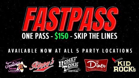 New Years Eve Fast Pass Is On Sale Now Get Priority Entry To The