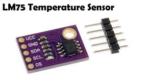 LM75 With Arduino LM75 I2C LM75A Arduino Library CJMCU 75 Temperature Sensor