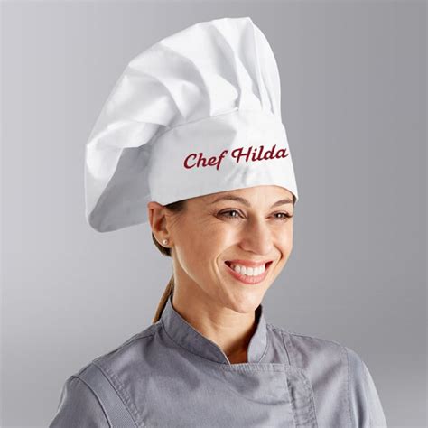 Chef Hat Adult Baker Etsy