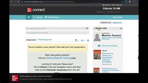 Video 2 Ingresar A Connect Y Crear Curso Youtube