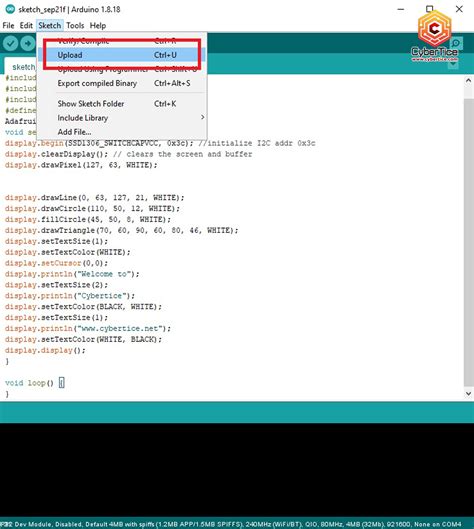 สอนใช้งาน Esp32 จอแสดงผล Oled 128x64 V2 0 แบบ I2c ขนาด 0 96นิ้ว 2022 ขาย Arduino อุปกรณ์