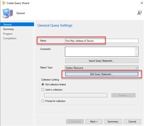 Create SCCM Query To Find Mac Address Of Device Configuration Manager ManishBangia