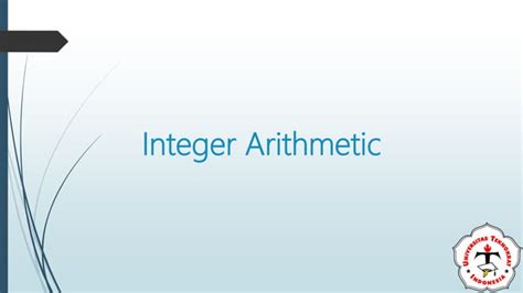 Integer Arithmetic Ppt