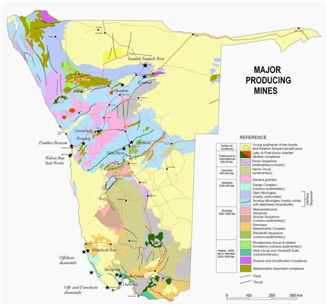Spilpunt Major Producing Mines In Namibia