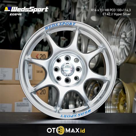 Velg Mobil Weds Sport E054s 16 Inovasi Jepang Untuk Kinerja Optimal