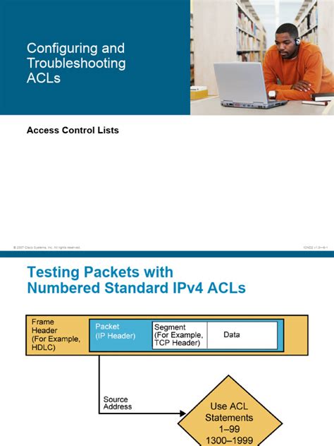 Icnd210s06l02 Configuring And Troubleshooting Acls Pdf Router
