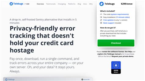 Telebugs A Comprehensive Privacy First Error Tracking Solution For