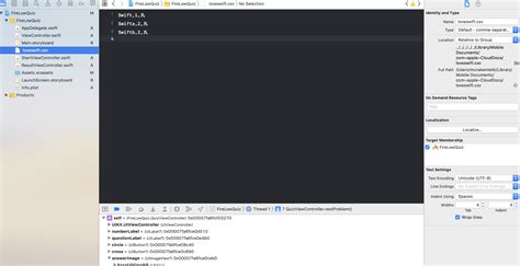 Thread 1 Fatal Error Index Out Of Rangeというエラーが発生して困っています。